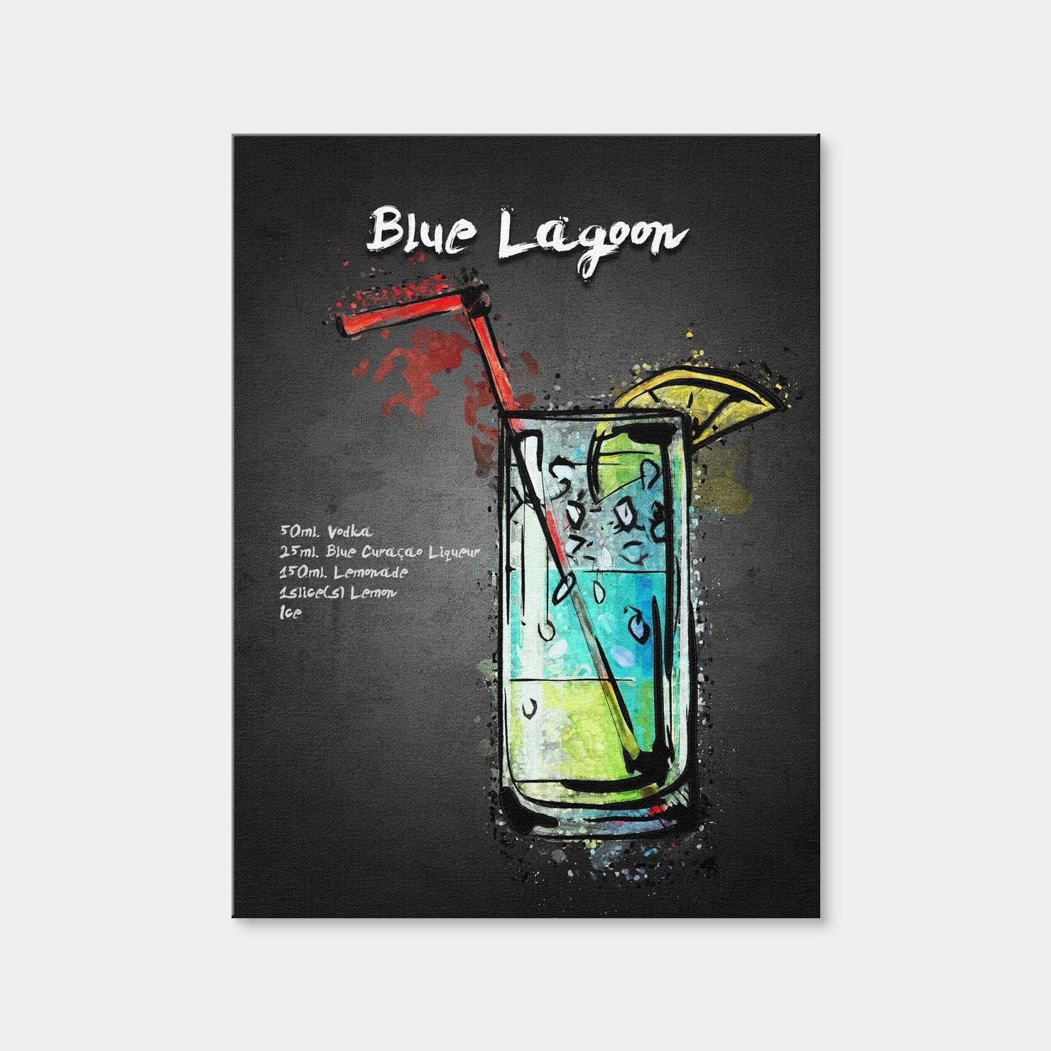 Blue Lagoon Wall Art