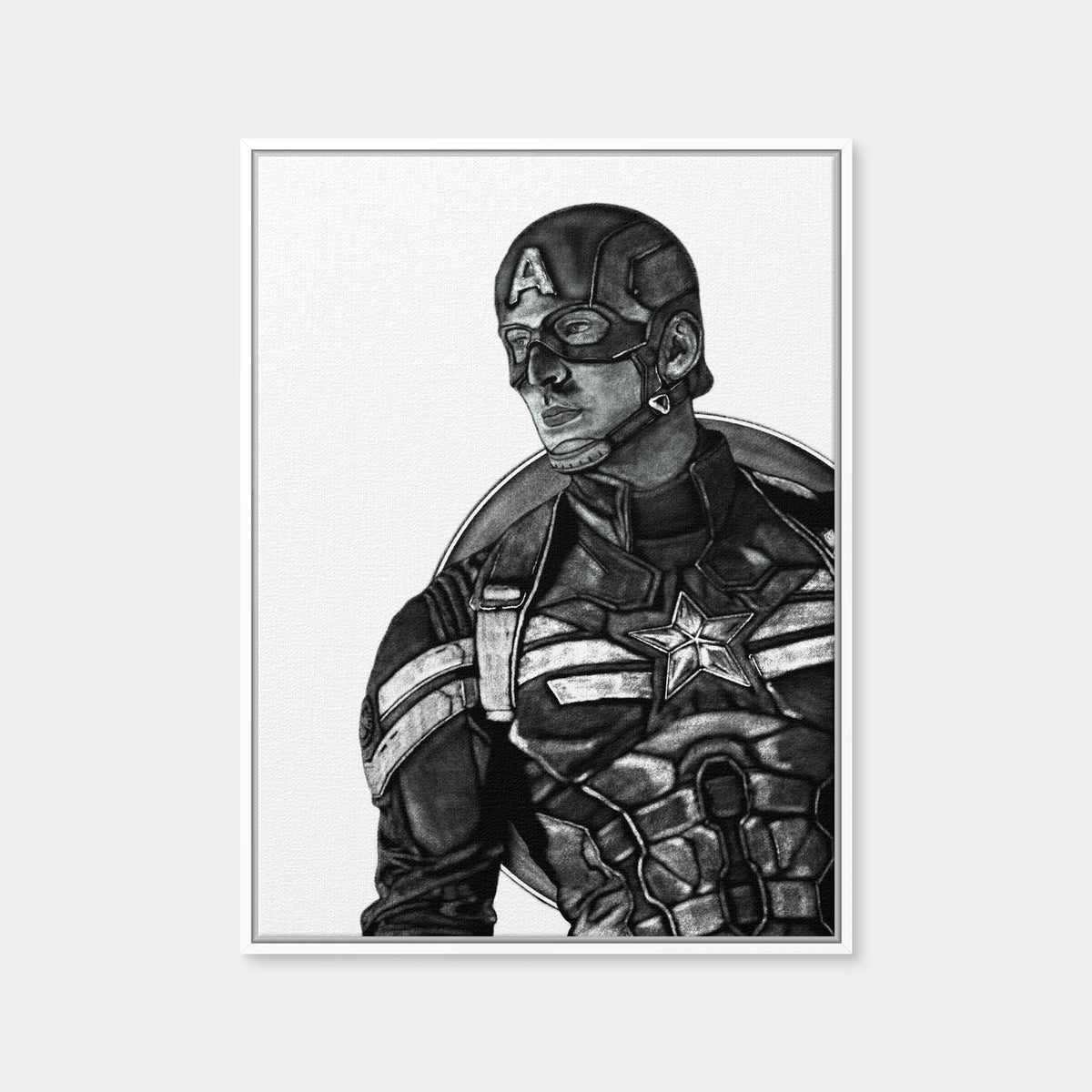 Charcoal Cap Wall Art