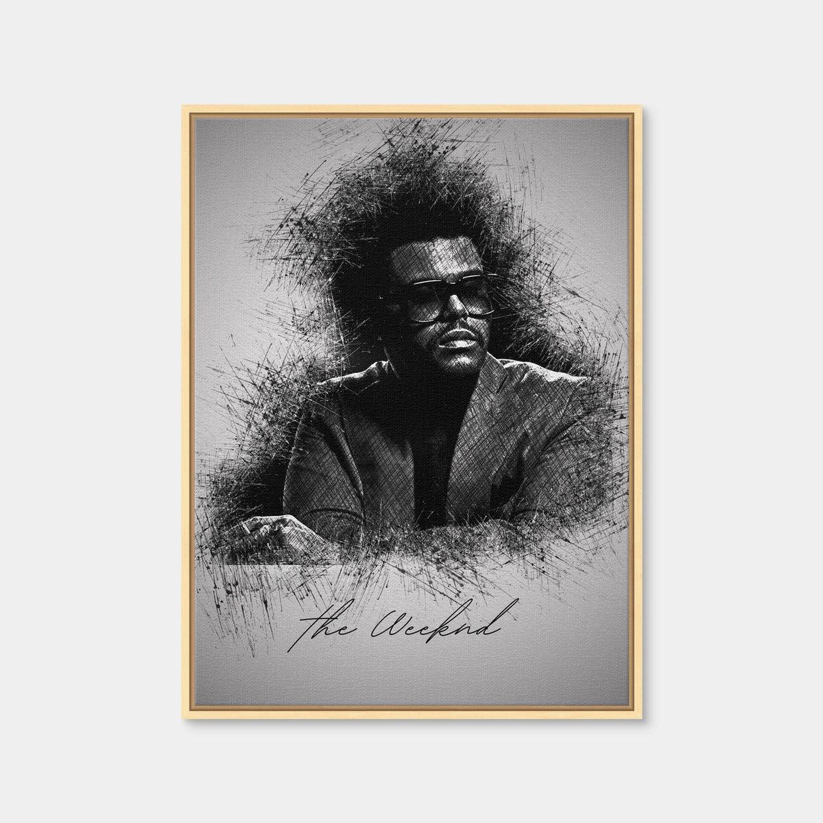 The Weeknd Shades Wall Art